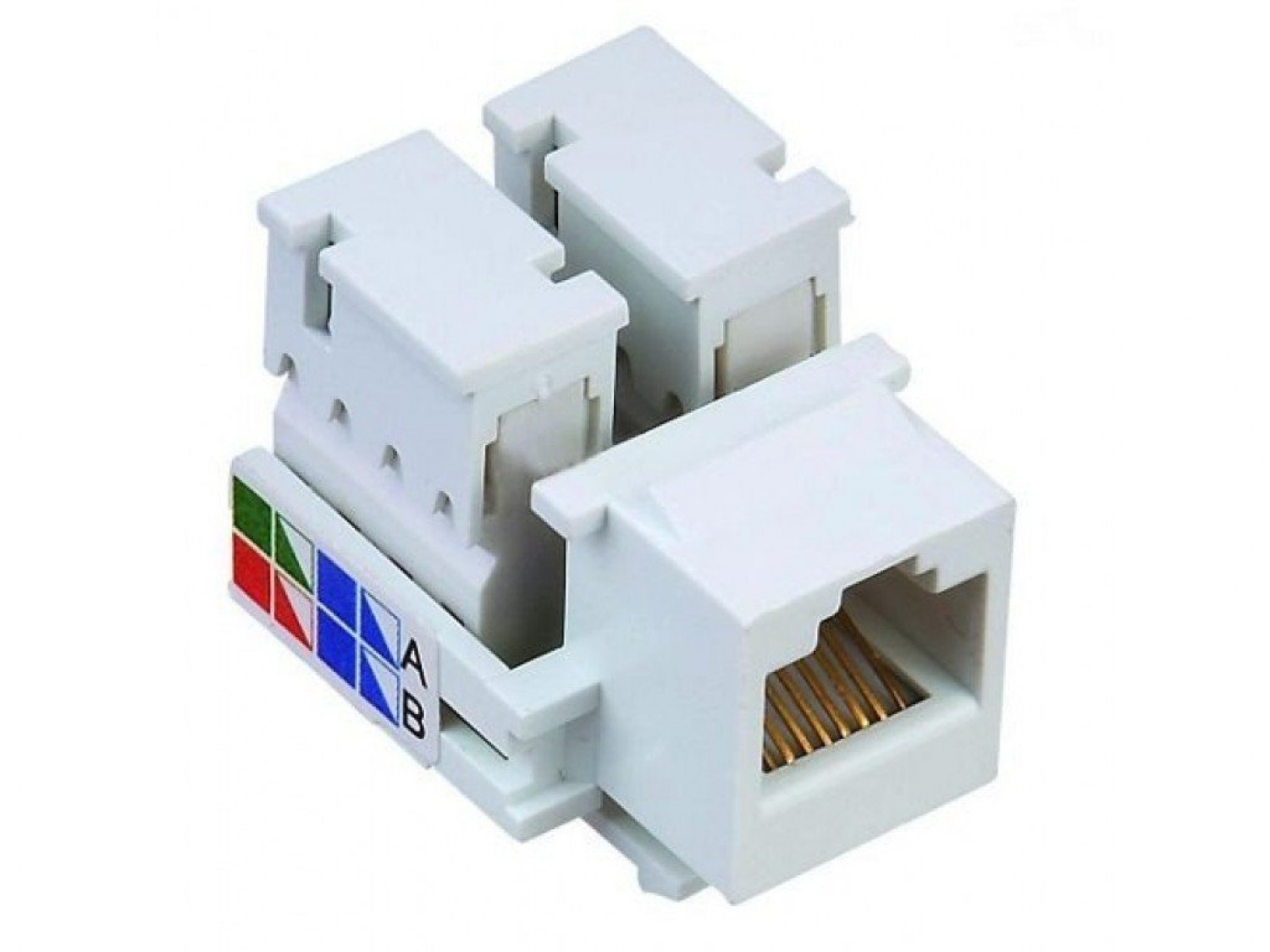 ARWEN JACK RJ45 UTP C5 AUTOCRIMP WHITE - MaquiStore